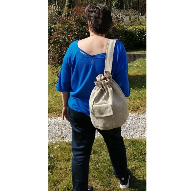 Sac marin en lin - 100% fabrication française