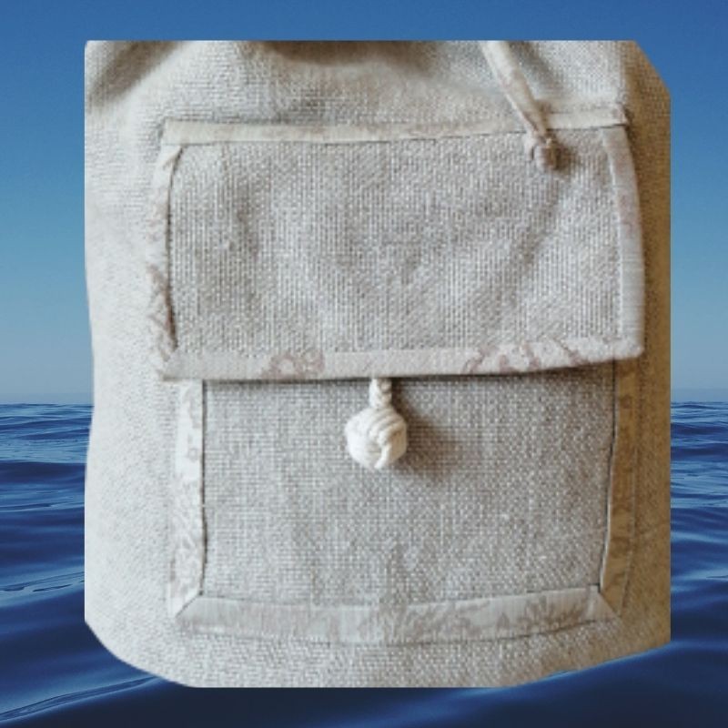 Sac marin en lin - 100% fabrication française